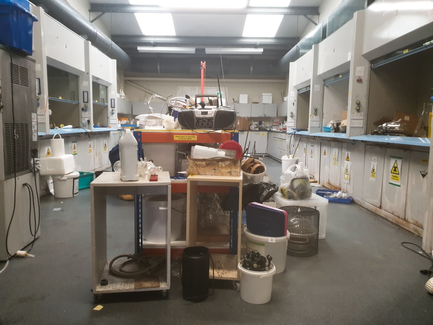 Lab clearance at Concept Life Sciences - Richmond Scientific