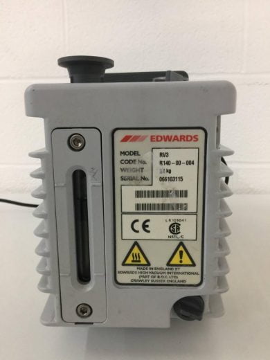 Edwards RV3 Rotary Vane Vacuum Pump - Richmond Scientific