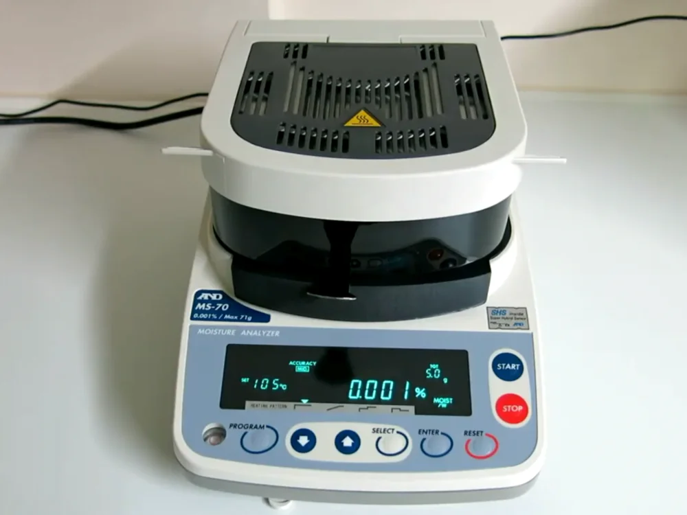 A&D MS-70 Series Moisture Balance - Richmond Scientific