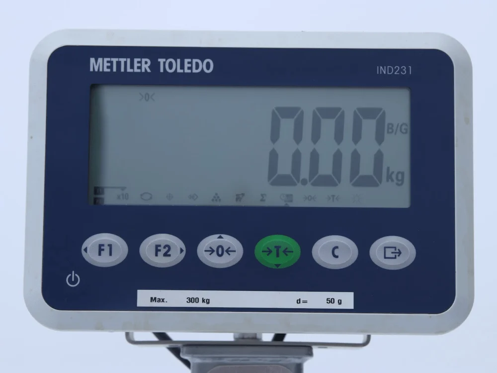 Mettler Toledo BBA231-3BC300A Bench Scale - Richmond Scientific
