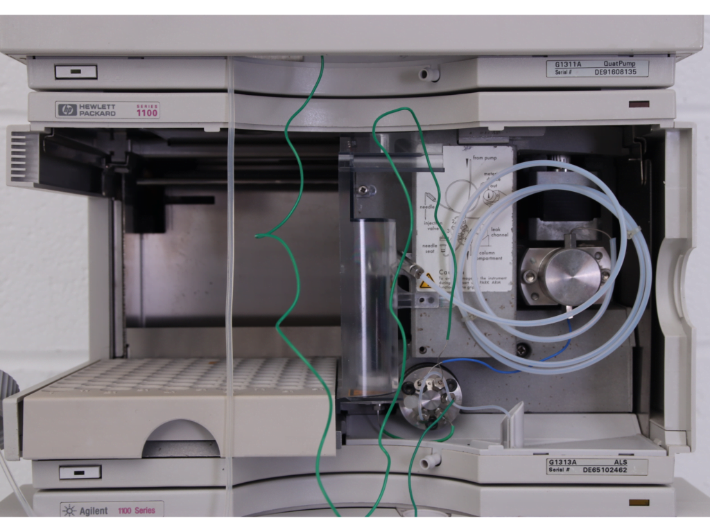 Agilent 1100 Series Hplc System Degasser Quat Pump Als Colcom And Uv Detector Richmond