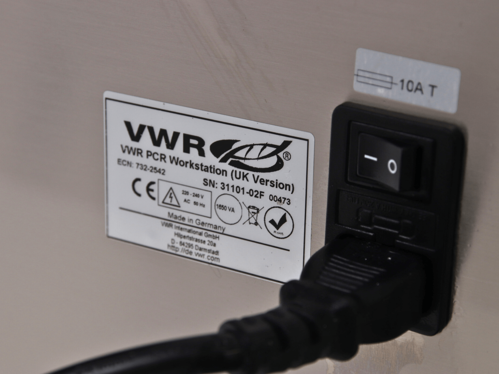 VWR PCR Workstation - Richmond Scientific