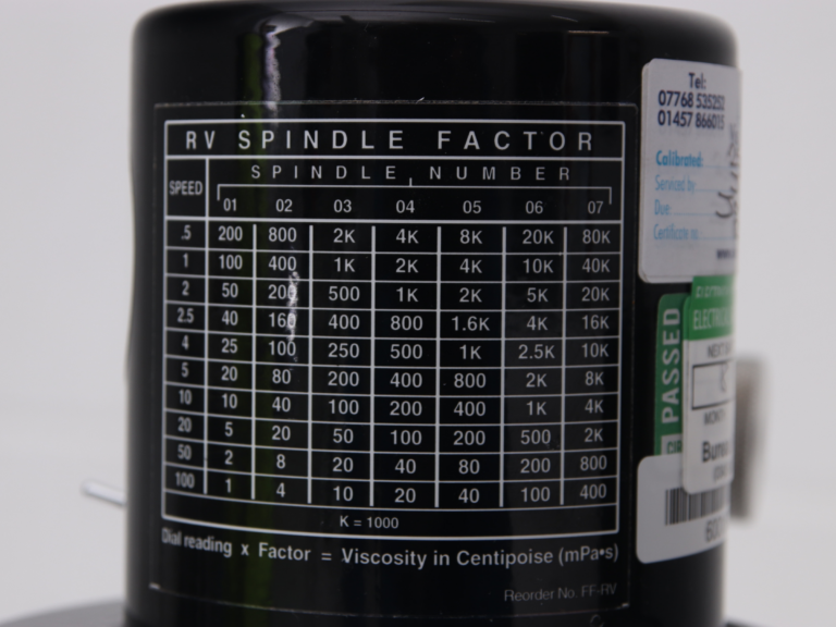 Brookfield RVT Viscometer - Richmond Scientific