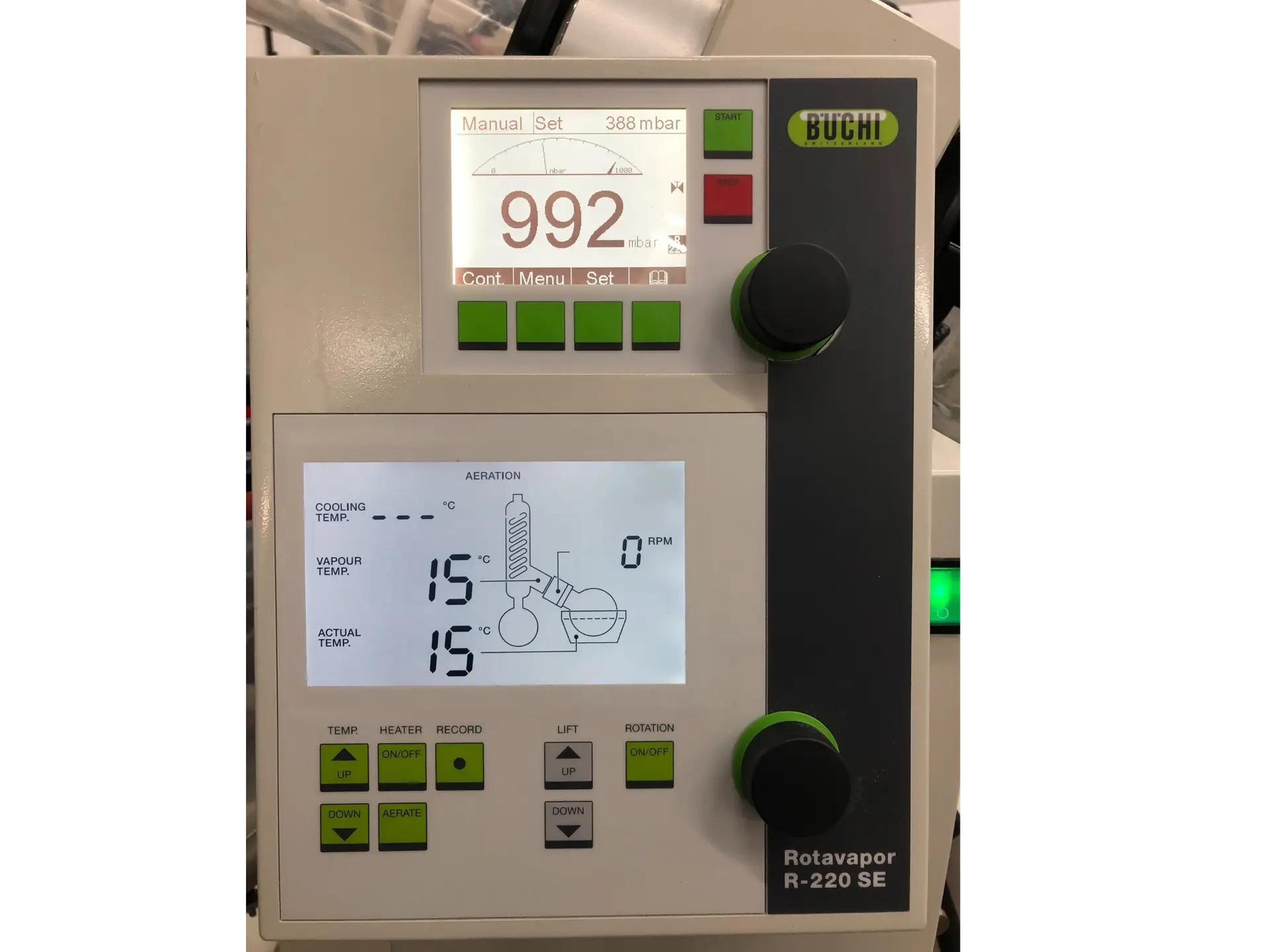 Buchi RotaVapor R-220 SE Rotary Evaporator & F-125 Chiller - Richmond ...