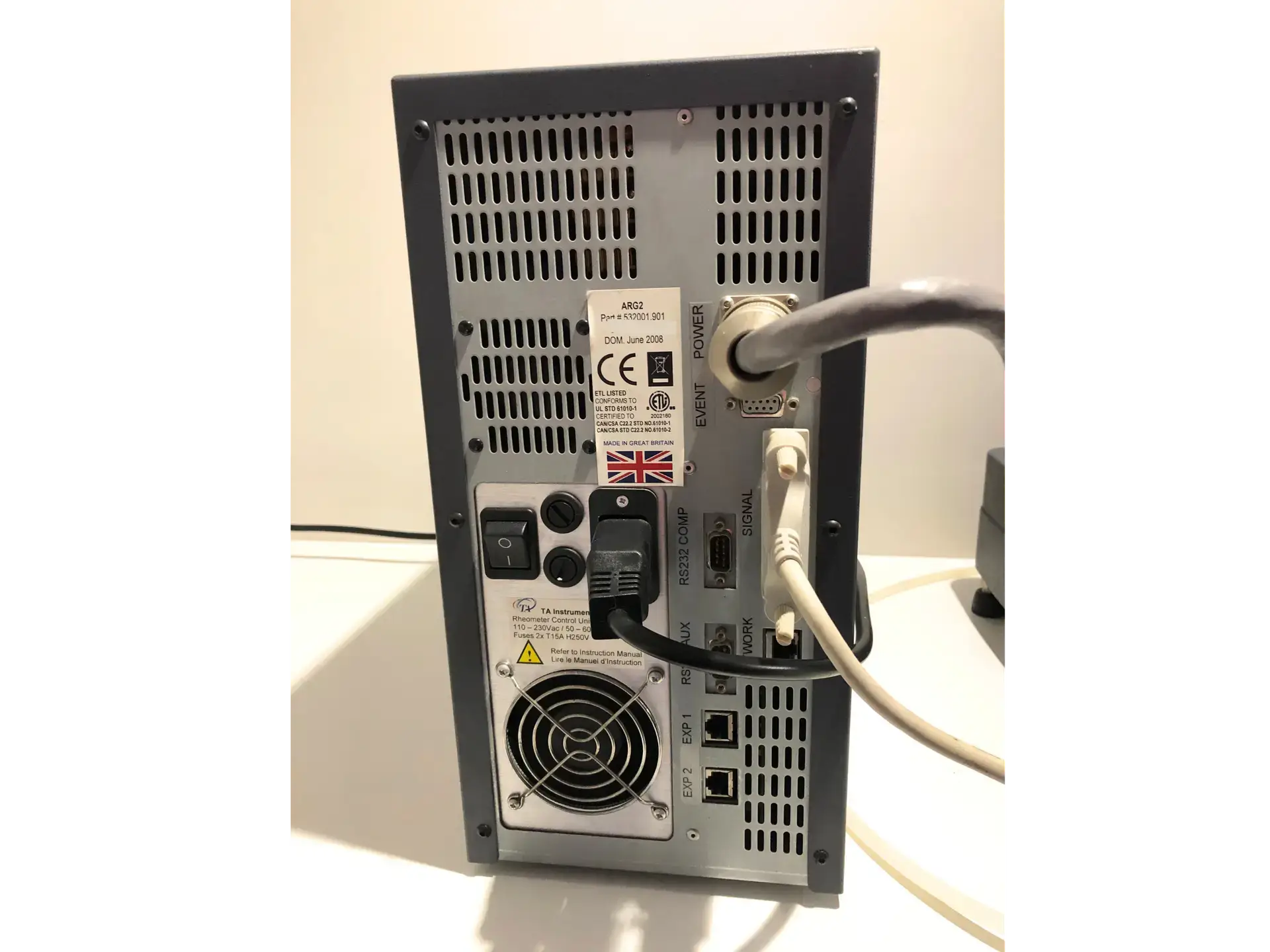 TA Instruments ARG2 Rheometer - Richmond Scientific