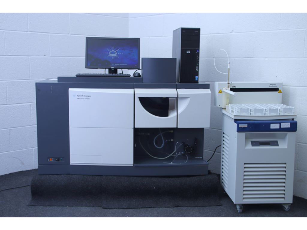 Agilent 710 Series Axial ICP-OES with ASX-520 Autosampler - Richmond ...