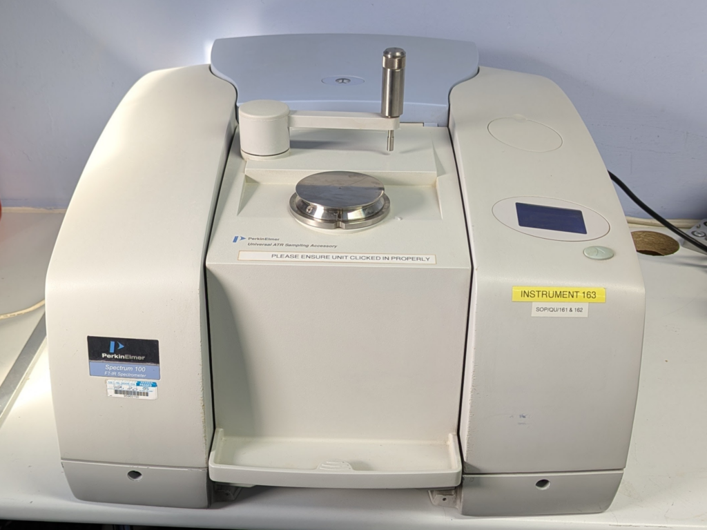 Perkin Elmer Spectrum 100 FT-IR - Richmond Scientific