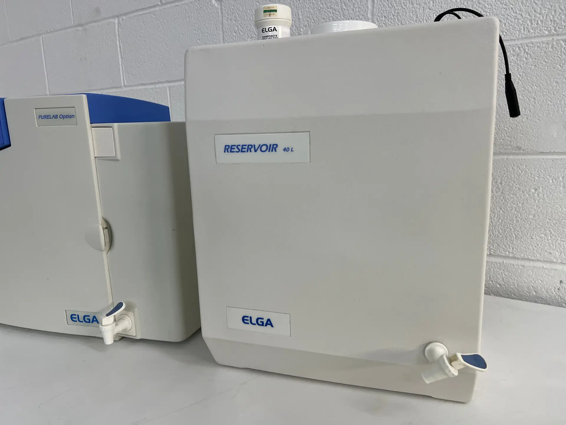ELGA Purelab Option-R Water Purification System - Richmond Scientific