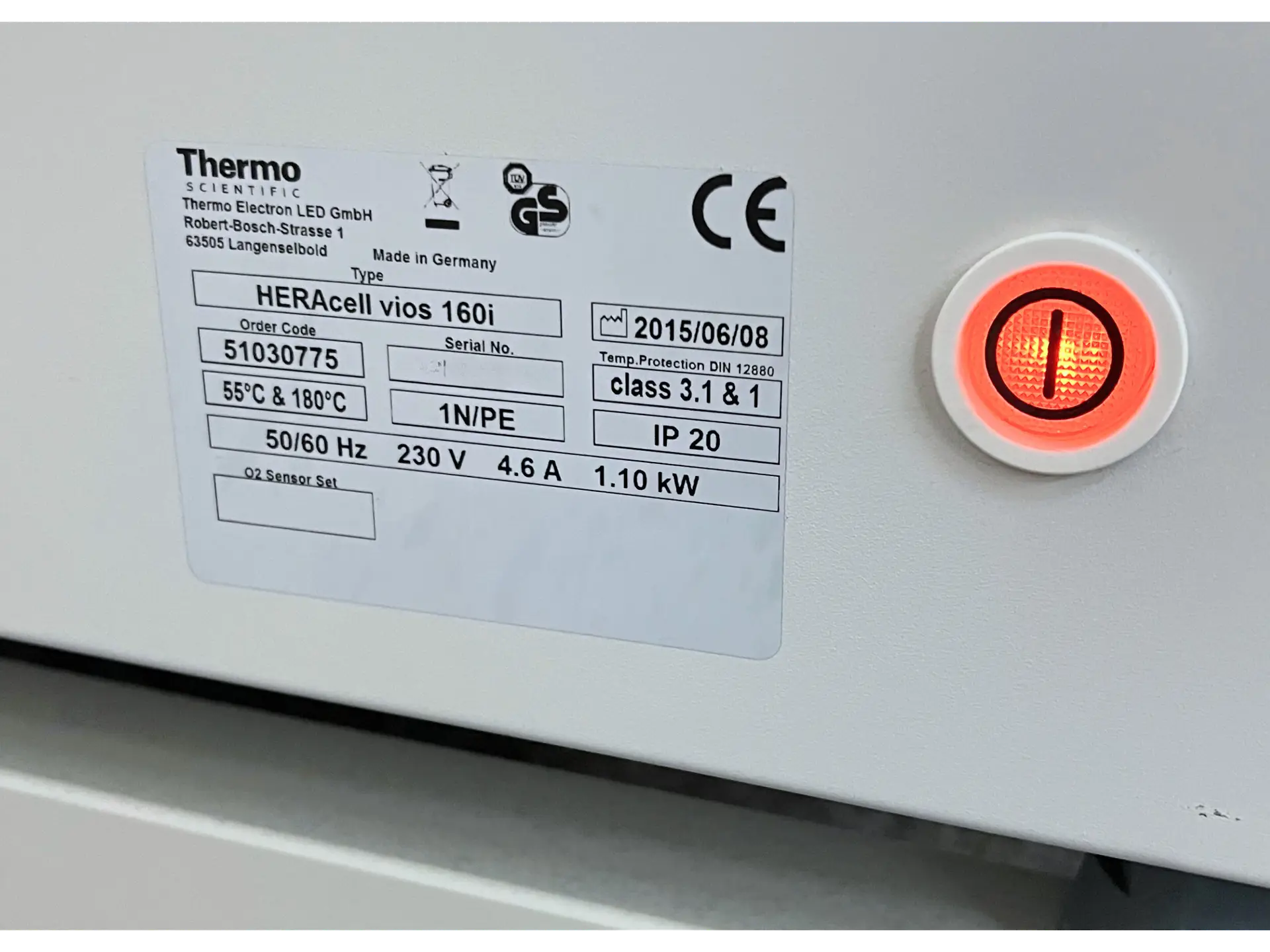 Thermo Scientific HERAcell VIOS 160i Tri-Gas Incubator Stack - Richmond ...