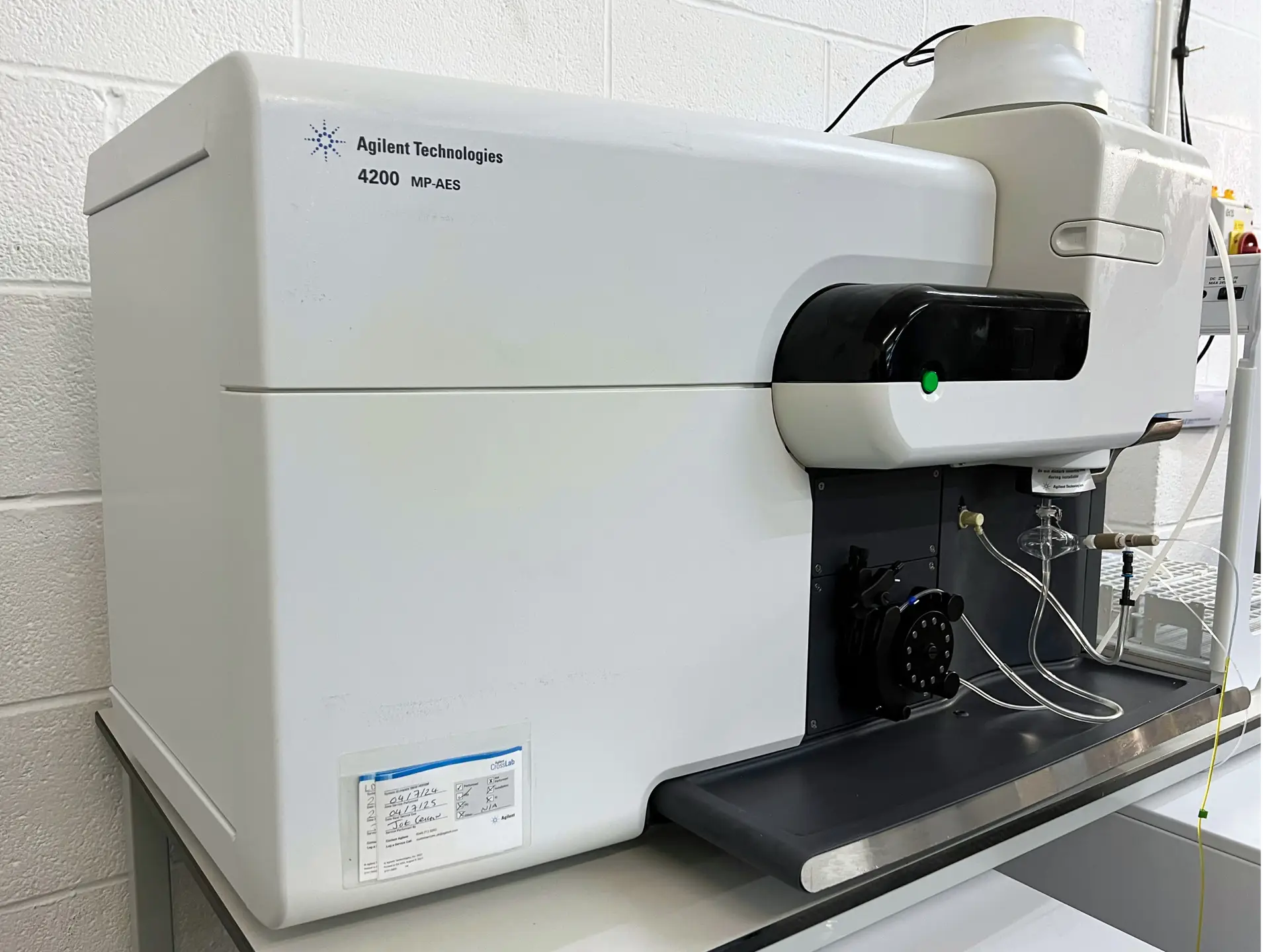 Agilent 4200 MP-AES Spectrometer & SPS4 Autosampler - Richmond Scientific